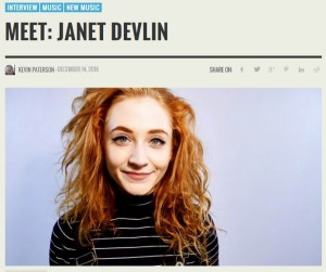 Check Out Janet Devlin's Exclusive Interview With Backseat Mafia - OK! Good Records